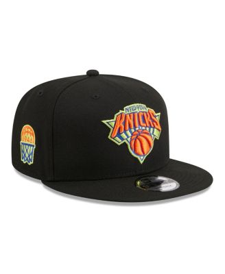 Men's New Era Black New York Knicks Neon Pop 9FIFTY Snapback Hat - Macy's