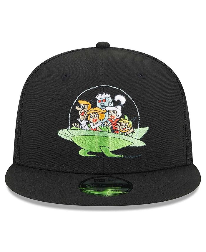 New Era Men's Black The Jetsons Family Trucker 9FIFTY Snapback Hat - Macy's