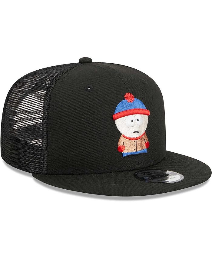 New Era Men's Black South Park Stan Trucker 9FIFTY Snapback Hat - Macy's