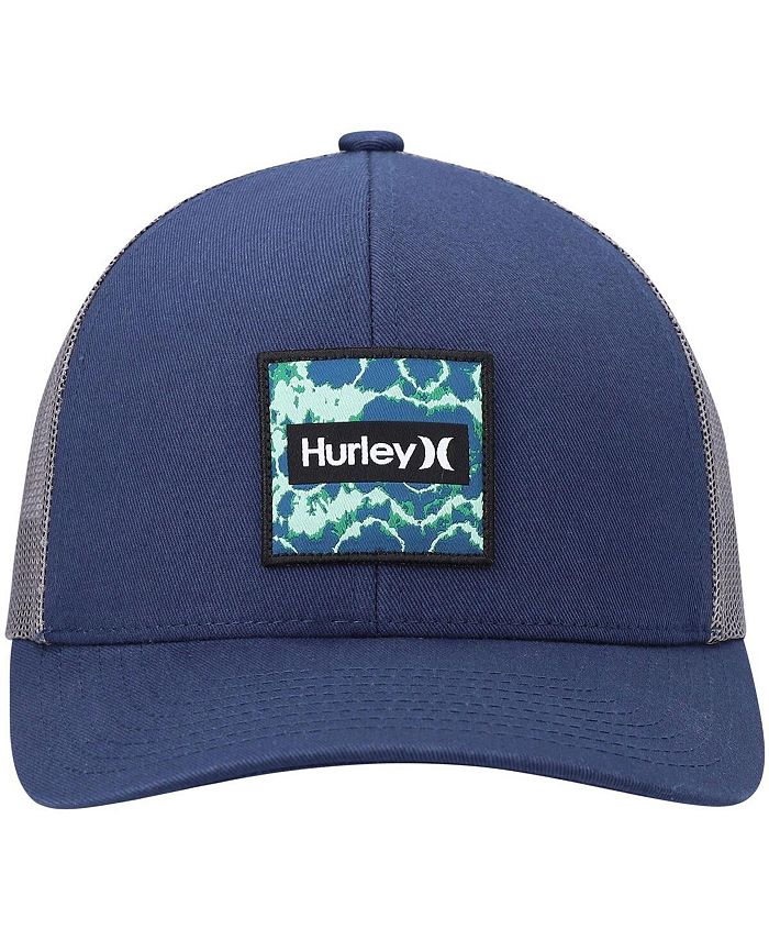 Hurley Men's Navy Seacliff Trucker Snapback Hat - Macy's
