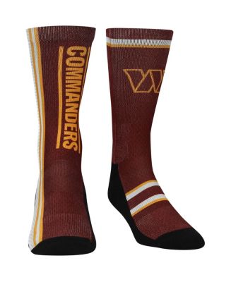 Youth Boys and Girls Rock 'Em Socks Burgundy Washington Commanders ...