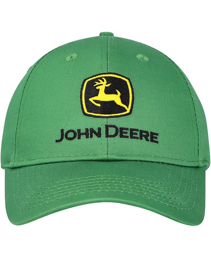Top of the World Men's Green John Deere Classic Twill Adjustable Hat ...