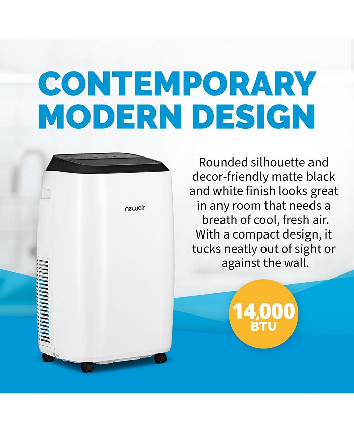 Newair 14,000 BTU Portable Air Conditioner (10,000 BTU DOE), Modern AC ...