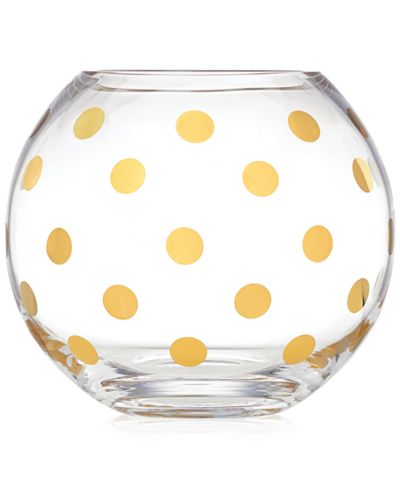 kate spade new york Pearl Place Rose Bowl Vase - Bowls & Vases - Macy's