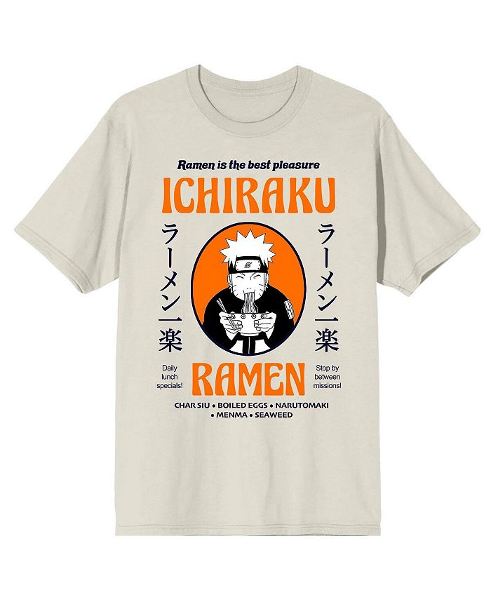 Bioworld Men's and Women's Natural Naruto Ichiraku Ramen T-shirt - Macy's