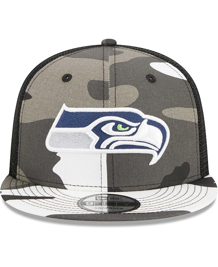 New Era Men's Urban Camo Seattle Seahawks 9FIFTY Trucker Snapback Hat ...