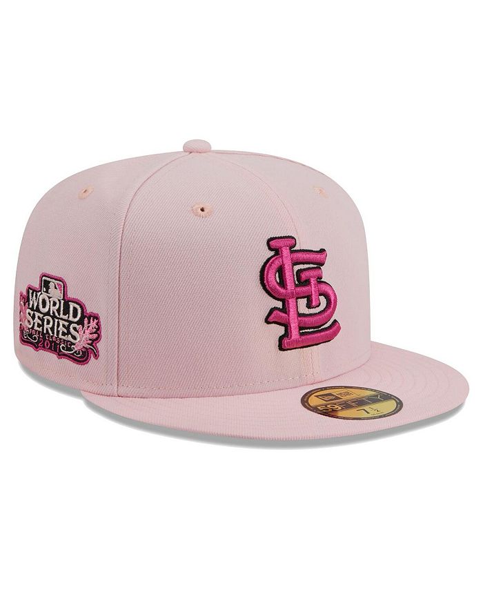 New Era Men's Pink St. Louis Cardinals 2011 MLB World Series 59FIFTY ...