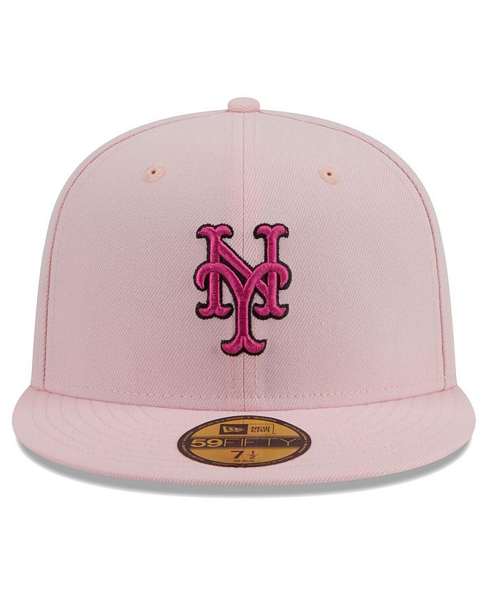 New Era Men's Pink New York Mets 1986 MLB World Series 59FIFTY Fitted ...