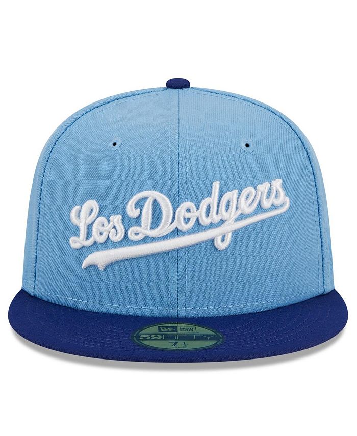 New Era Men's Light Blue Los Angeles Dodgers Cooperstown Collection ...