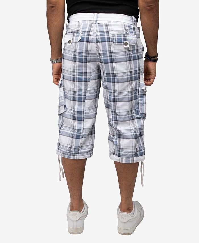 X-Ray Men's Belted 18" Inseam Below Knee Long Cargo Shorts - Macy's