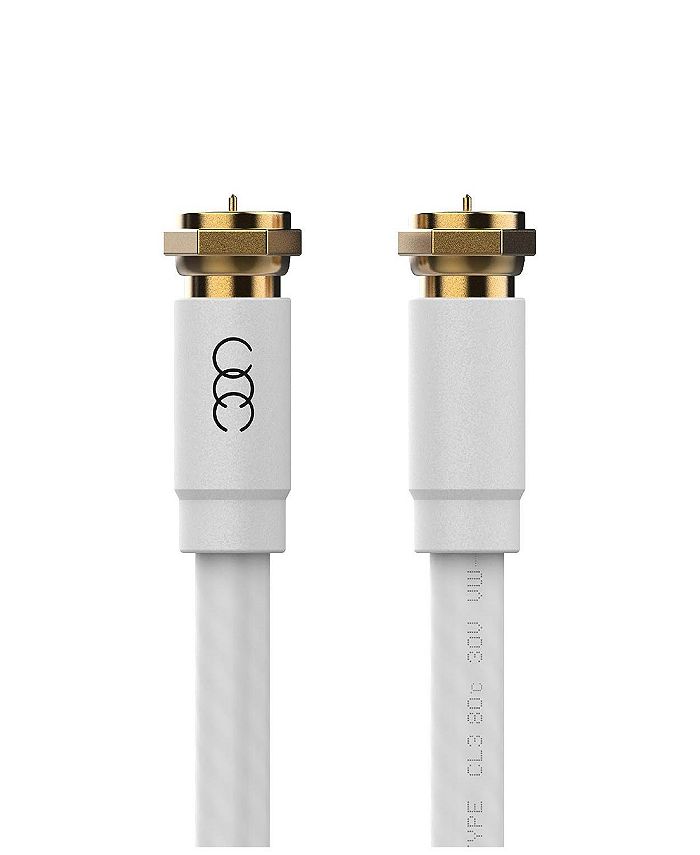 Ultra Clarity Cables 15ft 1 pack Coaxial Cable RG6 TV Cord - Digital ...