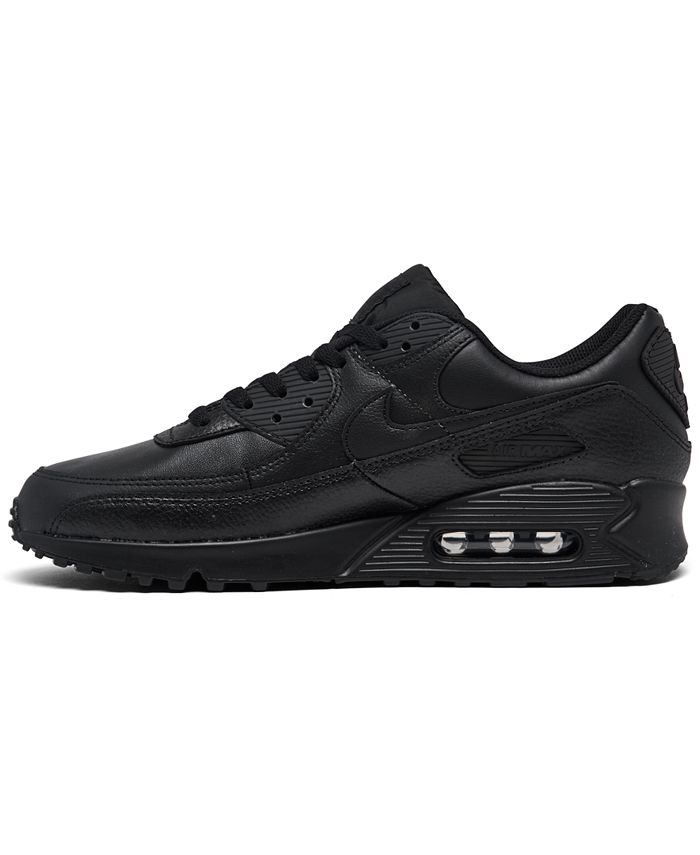 Nike Men's Air Max 90 Leather Casual Sneakers from Finish Line - Macy's