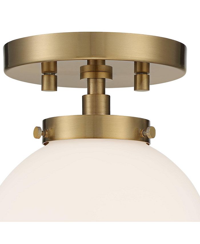 Possini Euro Design Jilly Modern Ceiling Light Semi Flush-Mount Fixture ...