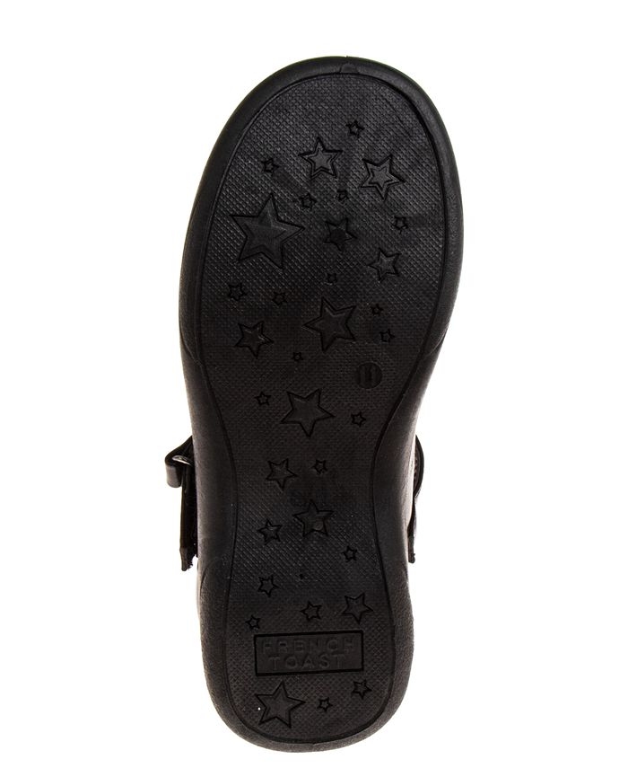 French Toast Toddler Girls School Hook and Loop Closure Shoes - Macy's