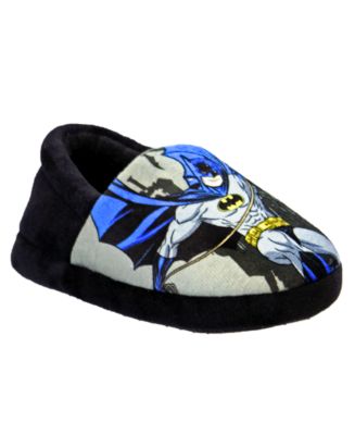 Warner Brothers Little Boys Batman Dual Sizes House Slippers - Macy's
