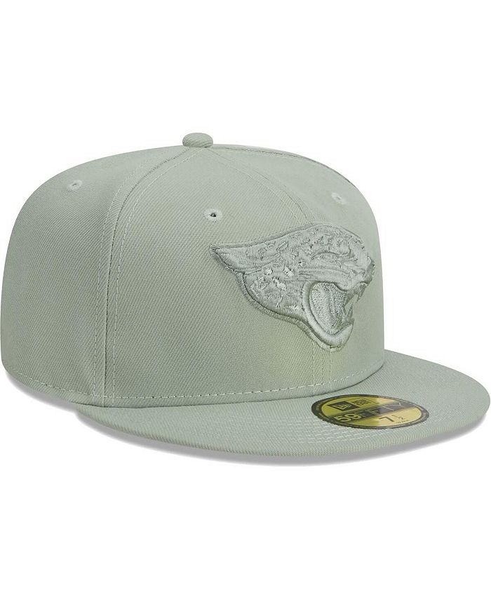 New Era Men's Green Jacksonville Jaguars Color Pack 59FIFTY Fitted Hat ...