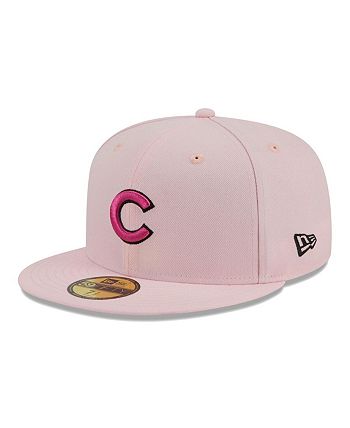 New Era Men's Pink Chicago Cubs 2016 MLB World Series 59FIFTY Fitted ...