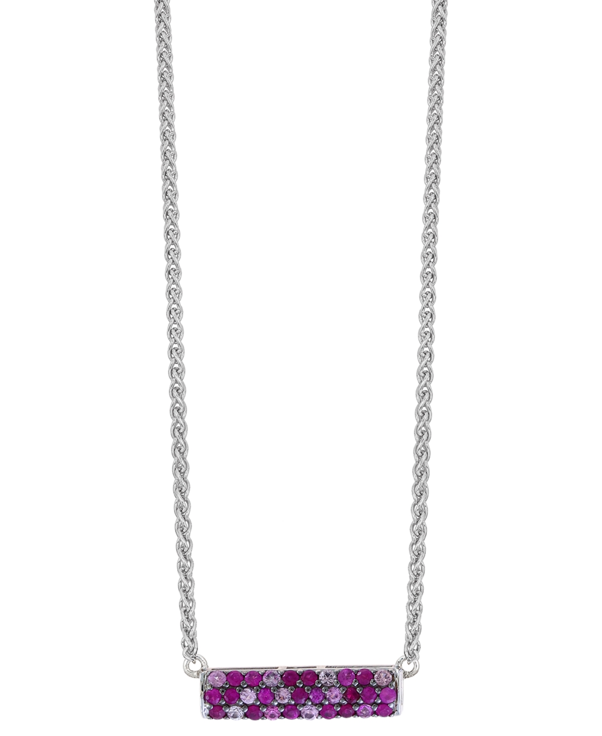 Click here for Effy Sapphire Bar 16 Pendant Necklace (9/10 ct. t.... prices
