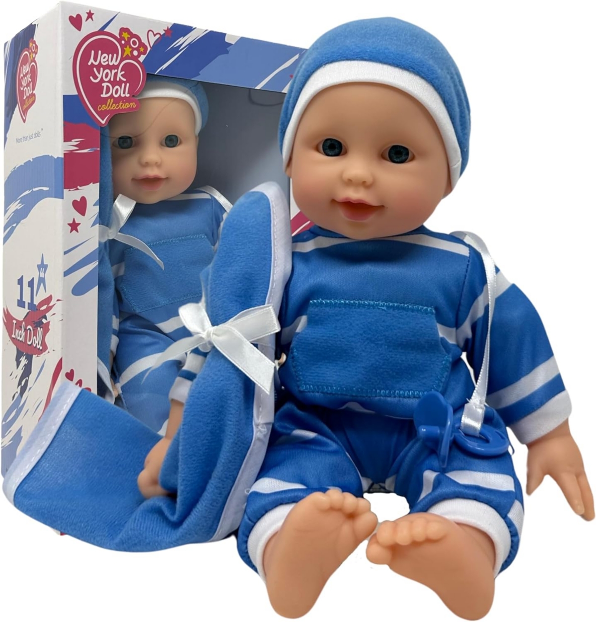 Click here for The New York Doll Collection 11 inch Soft Body Dol... prices