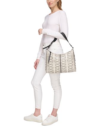 Calvin Klein Max Top Zipper Shoulder Bag with Adjustable Straps - Macy's