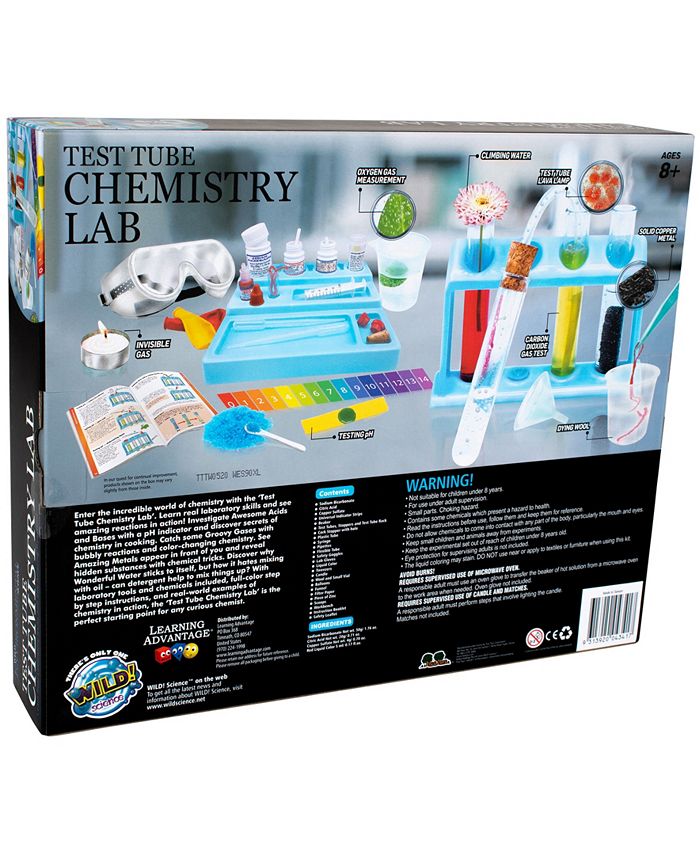 WILD! Science Wild Environmental Science - Test Tube Chemistry Lab - Macy's