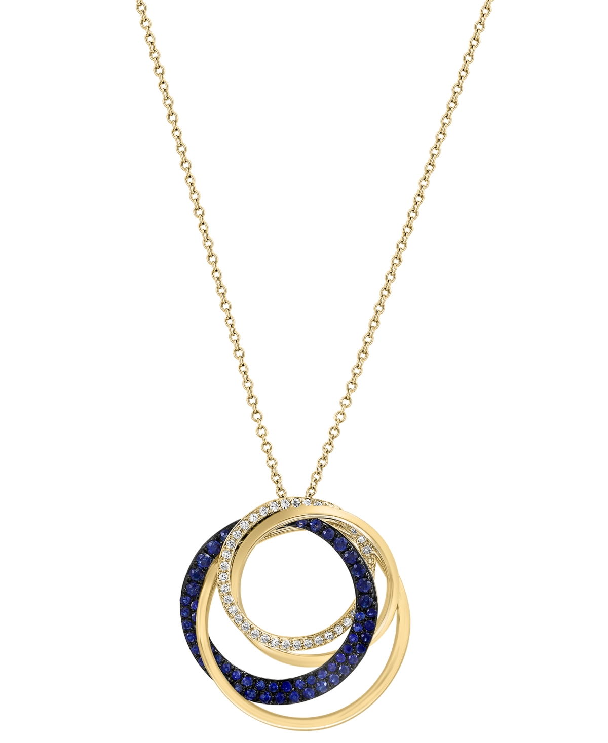 Click here for Effy Sapphire (1/2 ct. t.w.) & Diamond (1/6 ct. t.... prices
