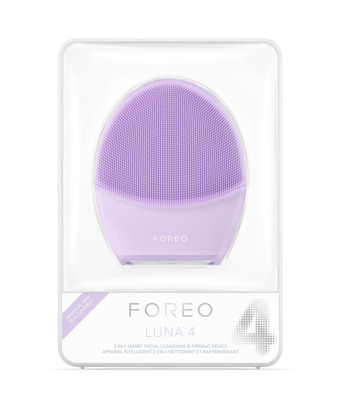 FOREO LUNA 4 Smart Facial Cleansing and Firming Massage for Sensitive ...