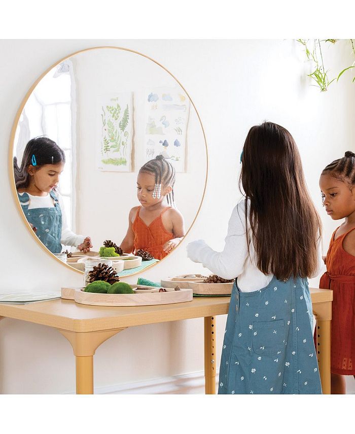 Kaplan Early Learning Circular Wall Mounted Mirror - Macy's