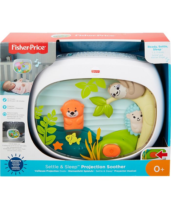 Fisher Price Settle Sleep Projection Soother, Music and Lights Crib Toy ...