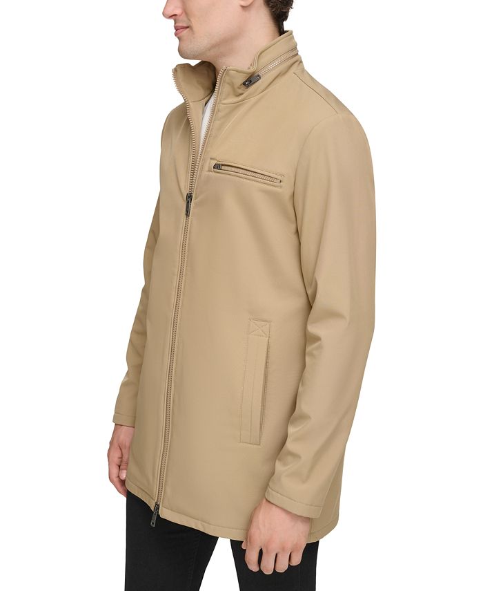 Kenneth Cole Men's Hidden-Hood Full-Zip Jacket - Macy's