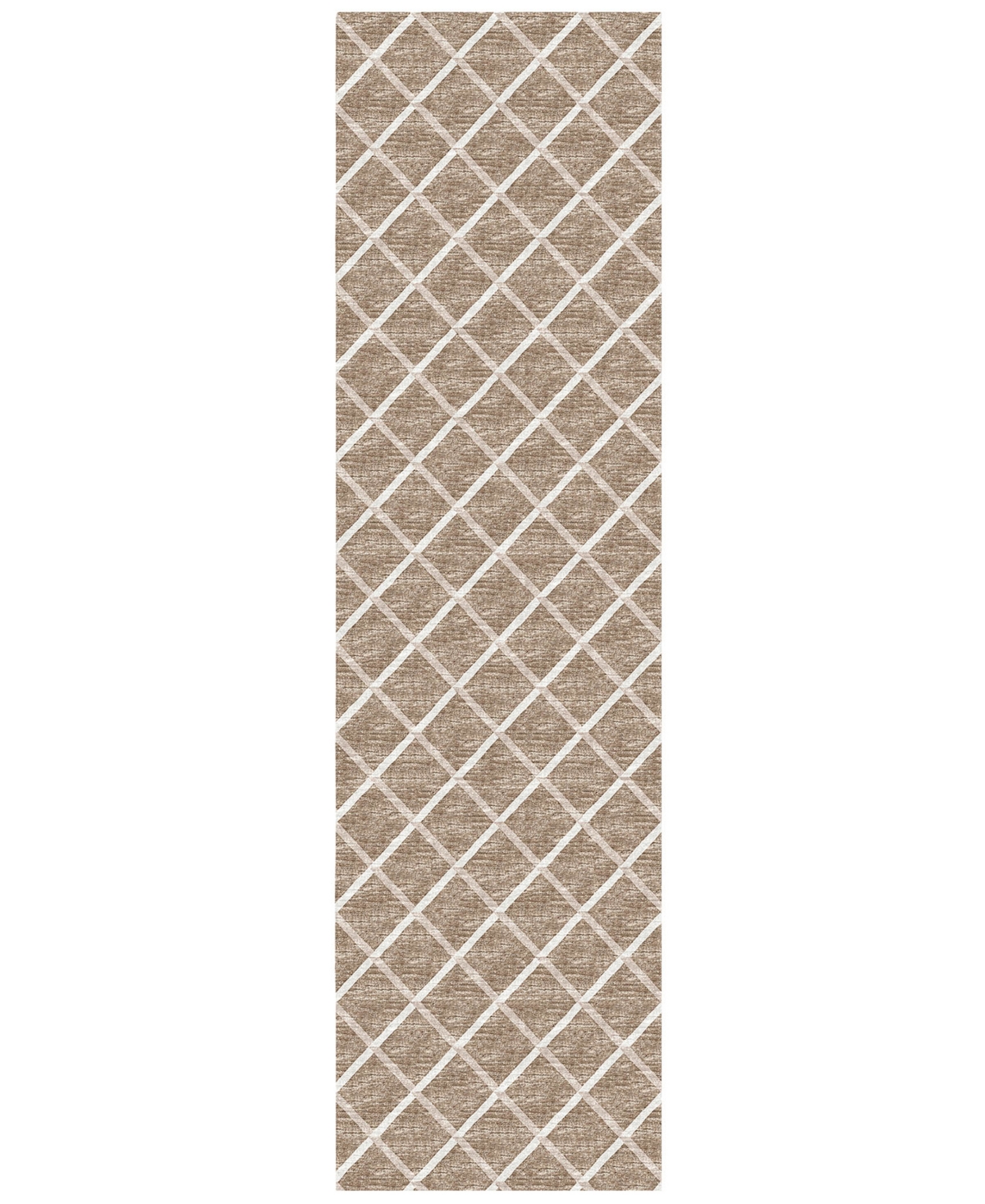Click here for Dalyn York YO1 23 x 12 Runner Area Rug - Taupe prices