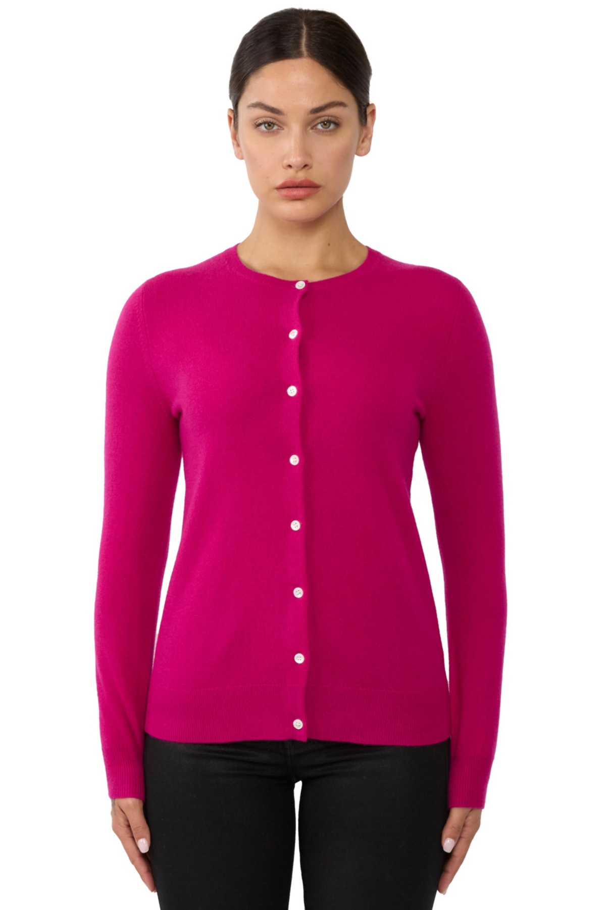 Click here for Jennie Liu Womens 100 Cashmere Button Front Long S... prices