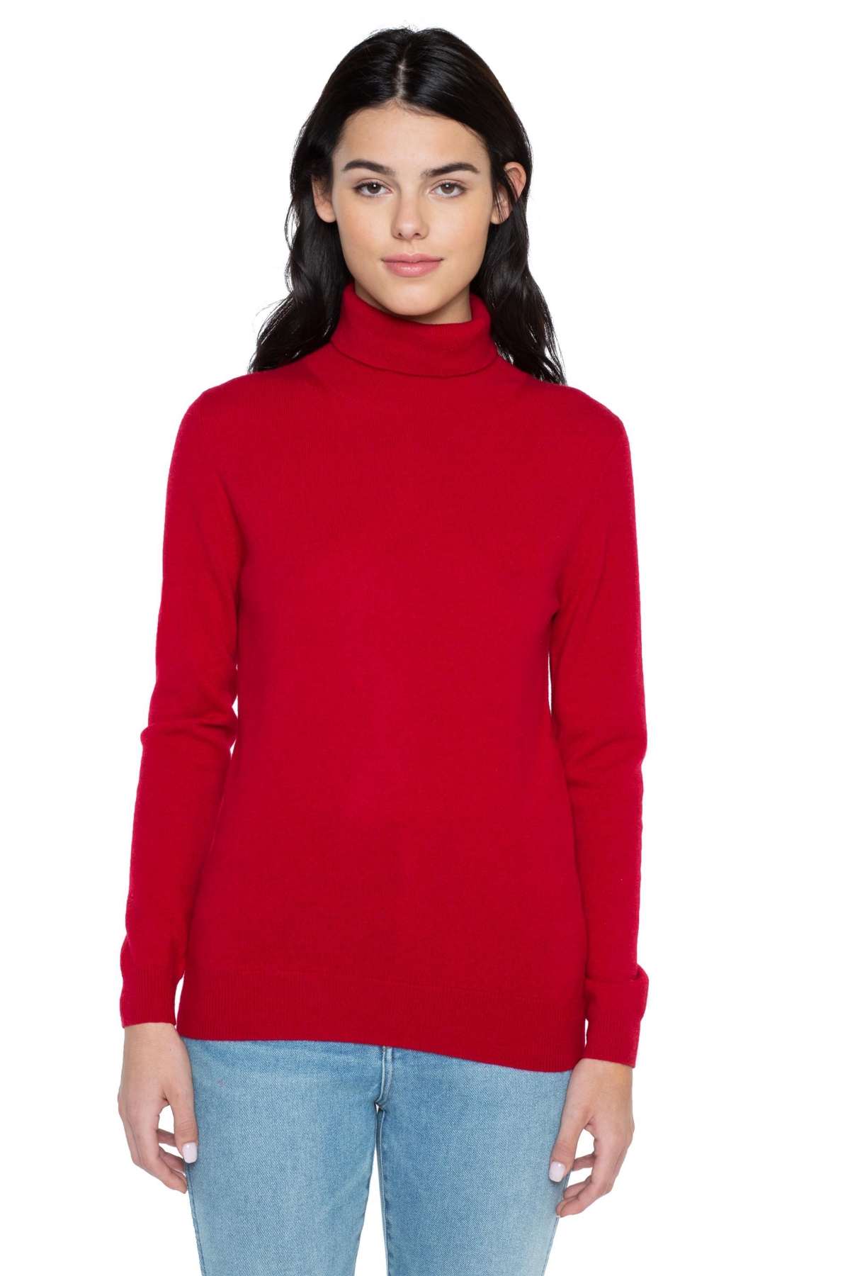 Click here for Jennie Liu Womens 100 Pure Cashmere Long Sleeve Tu... prices