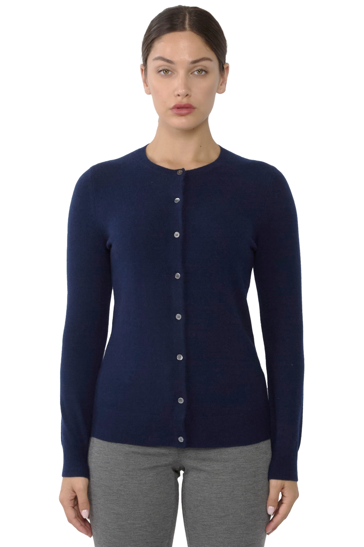 Click here for Jennie Liu Womens 100 Cashmere Button Front Long S... prices