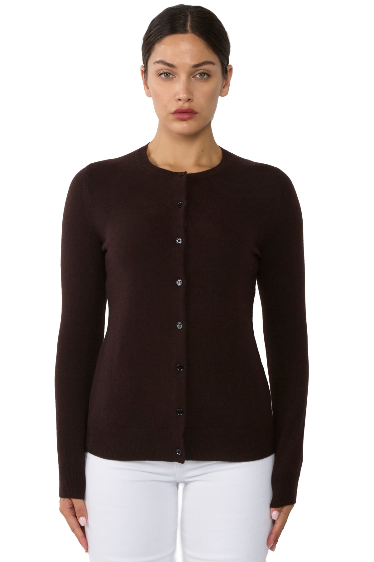 Click here for Jennie Liu Womens 100 Cashmere Button Front Long S... prices