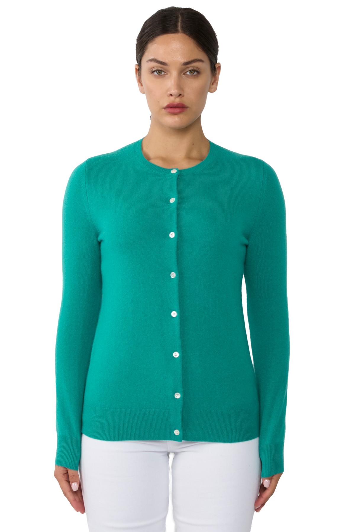 Click here for Jennie Liu Womens 100 Cashmere Button Front Long S... prices