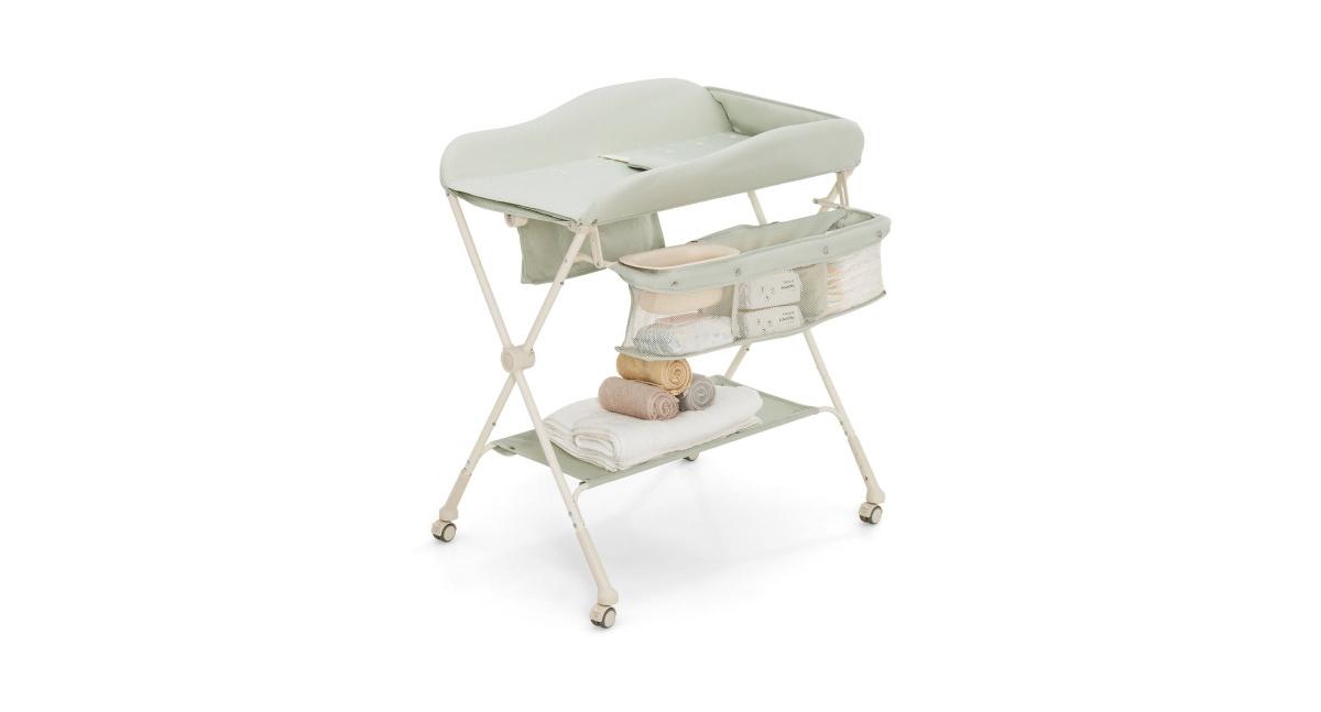 Click here for Baby Diaper Changing Table with Water Basin Wheel... prices