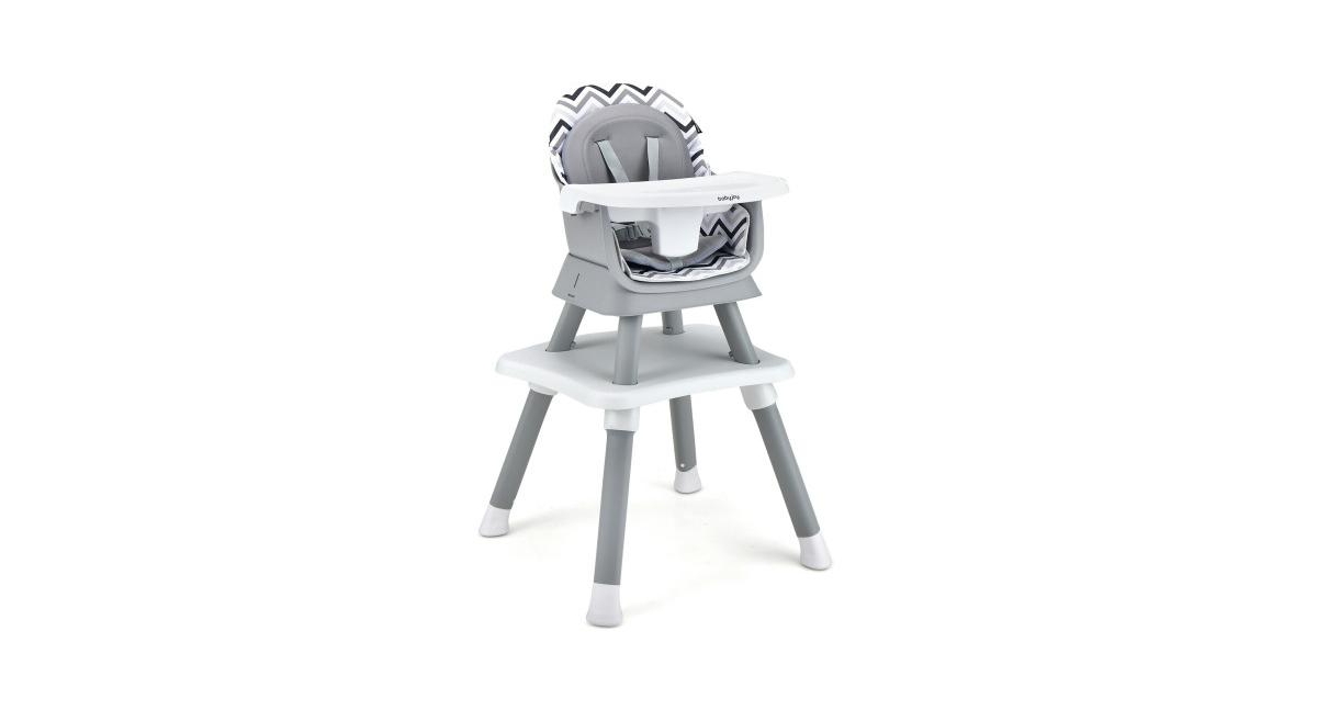 Click here for Slickblue Kids 6-in-1 Convertible Baby High Chair... prices