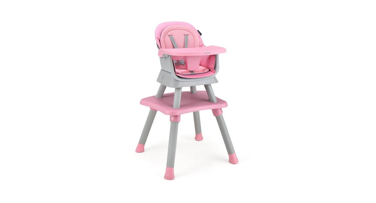 Click here for Slickblue Kids 6-in-1 Convertible Baby High Chair... prices