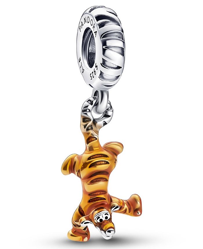 Pandora Sterling Silver Disney Winnie the Pooh Tigger Dangle Charm - Macy's
