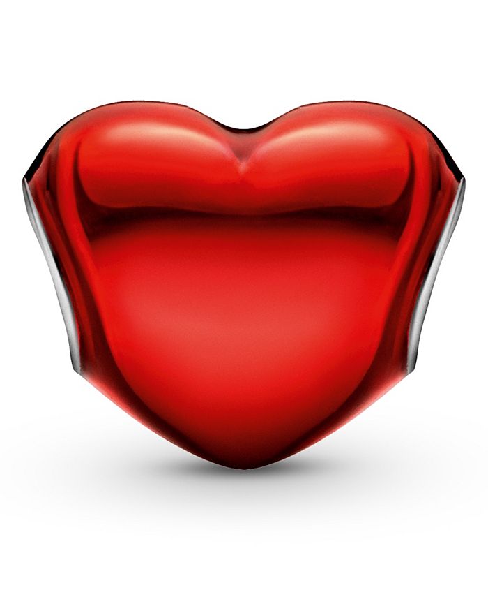 Pandora Sterling Silver Heart Charm - Macy's