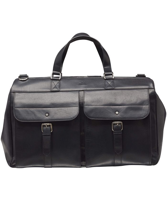 Mancini Men's Buffalo Dowel Rod Duffle Bag for Carry-On Travel - Macy's