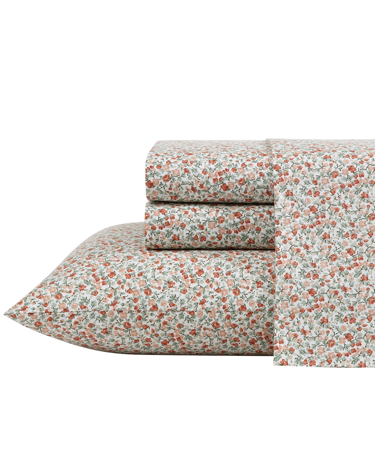 Click here for Laura Ashley Cotton Percale 4-Pc. Sheet Set  Queen... prices