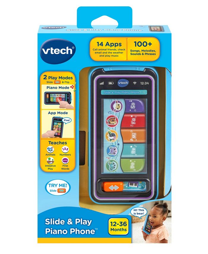 VTech Slide Play Piano Phone - Macy's