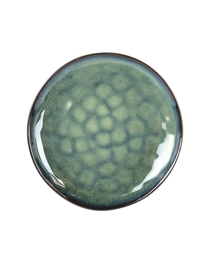 Elama Samara 12 Piece Stoneware Dinnerware Set, Service for 4 - Macy's