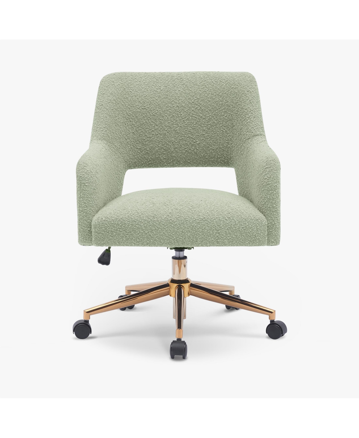 Click here for Mid-Century Modern Office Accent Chair with Wheels... prices