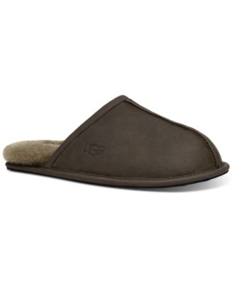 UGG® Men's Scuff Leather Loafers - Macy's
