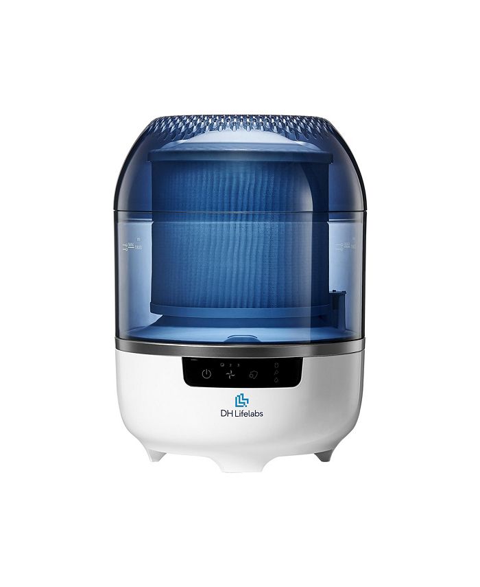DH Lifelabs Aaira Mini Air Purifier with HOCl Technology (Blue) - Macy's
