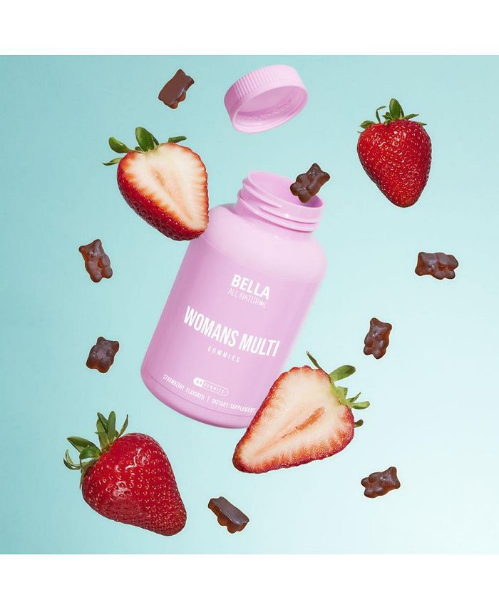 Bella All Natural Woman Multi Gummies-Women Health Supplement-60 Count ...