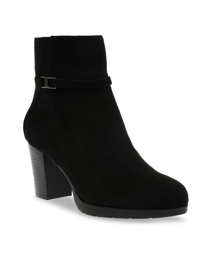 Anne Klein Women's Rebec Block Heel Dress Booties - Macy's